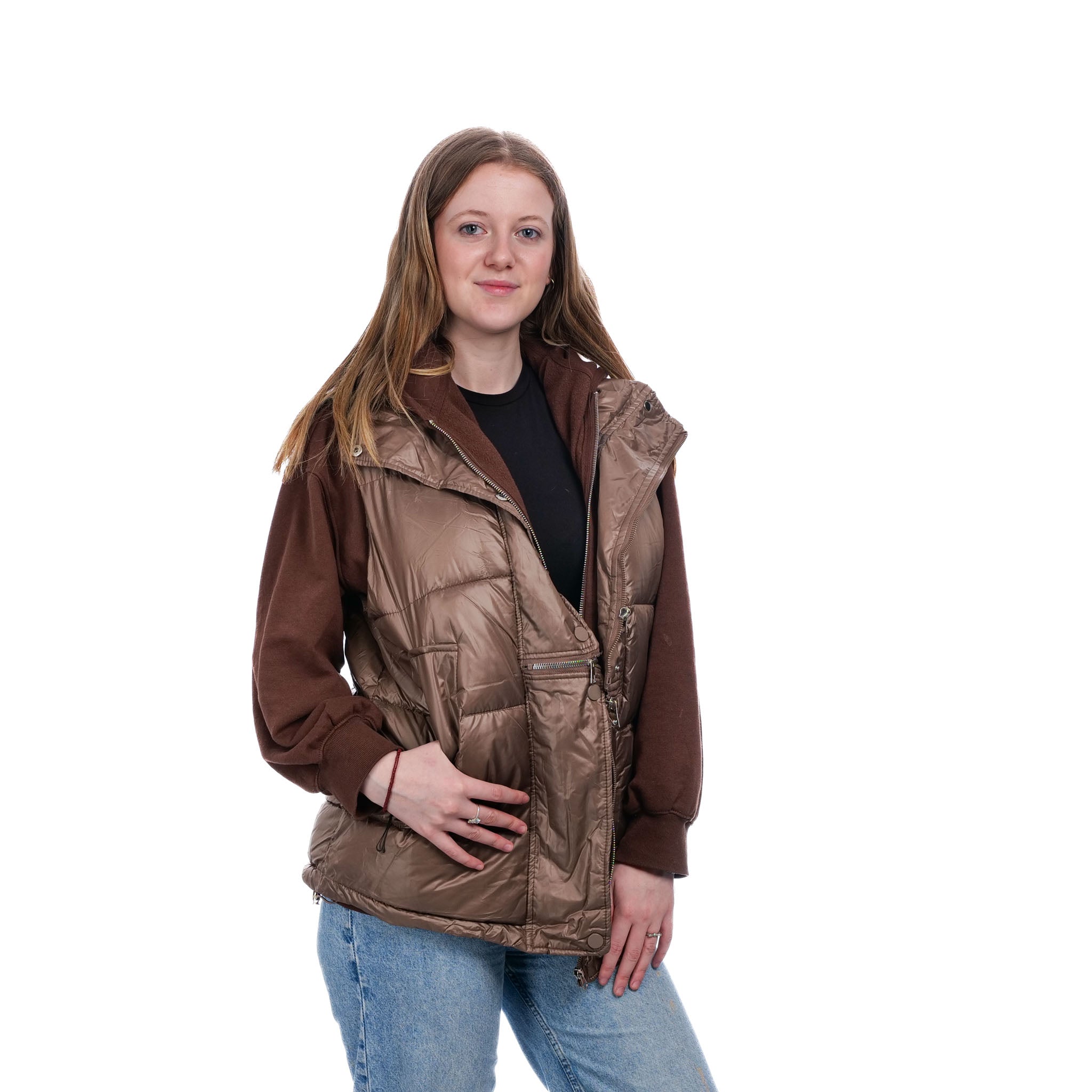 Brown Parachute Jacket – Chase Department Stores Ltd